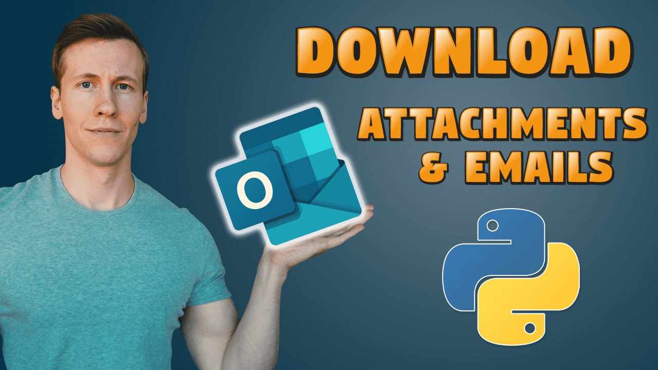 Download All Messages Attachments From Outlook Using Python Python VBA