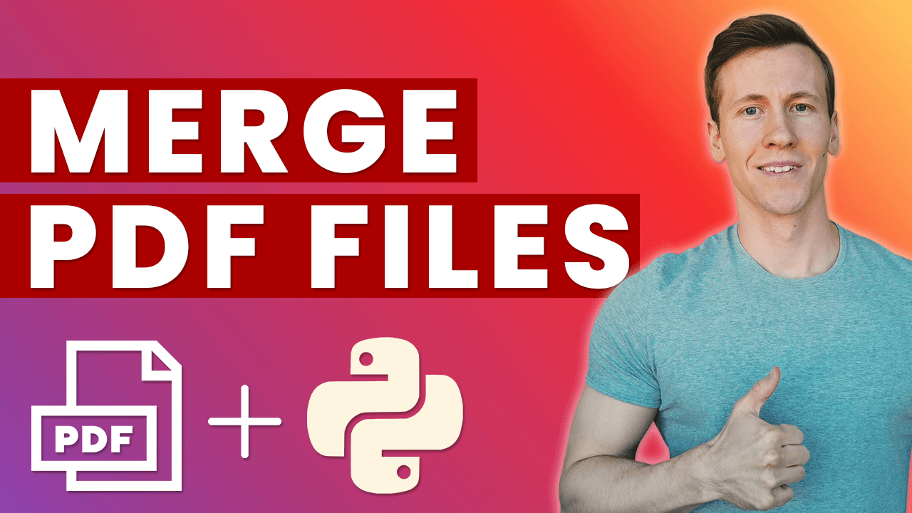 Merge Multiple PDF Files Based On Their Name Using Python Real World