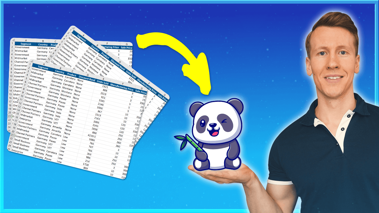 The EASIEST Way To Load Multiple EXCEL Sheets In PANDAS