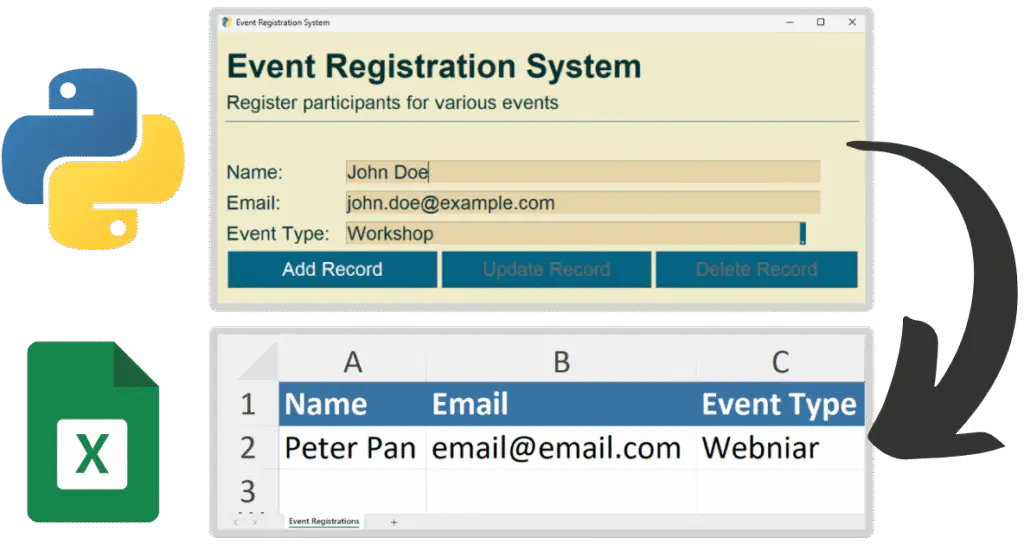 Excel Data Entry Form Builder Using Python - Python & VBA Excel Data Entry Form Builder Using Python - Python & VBA